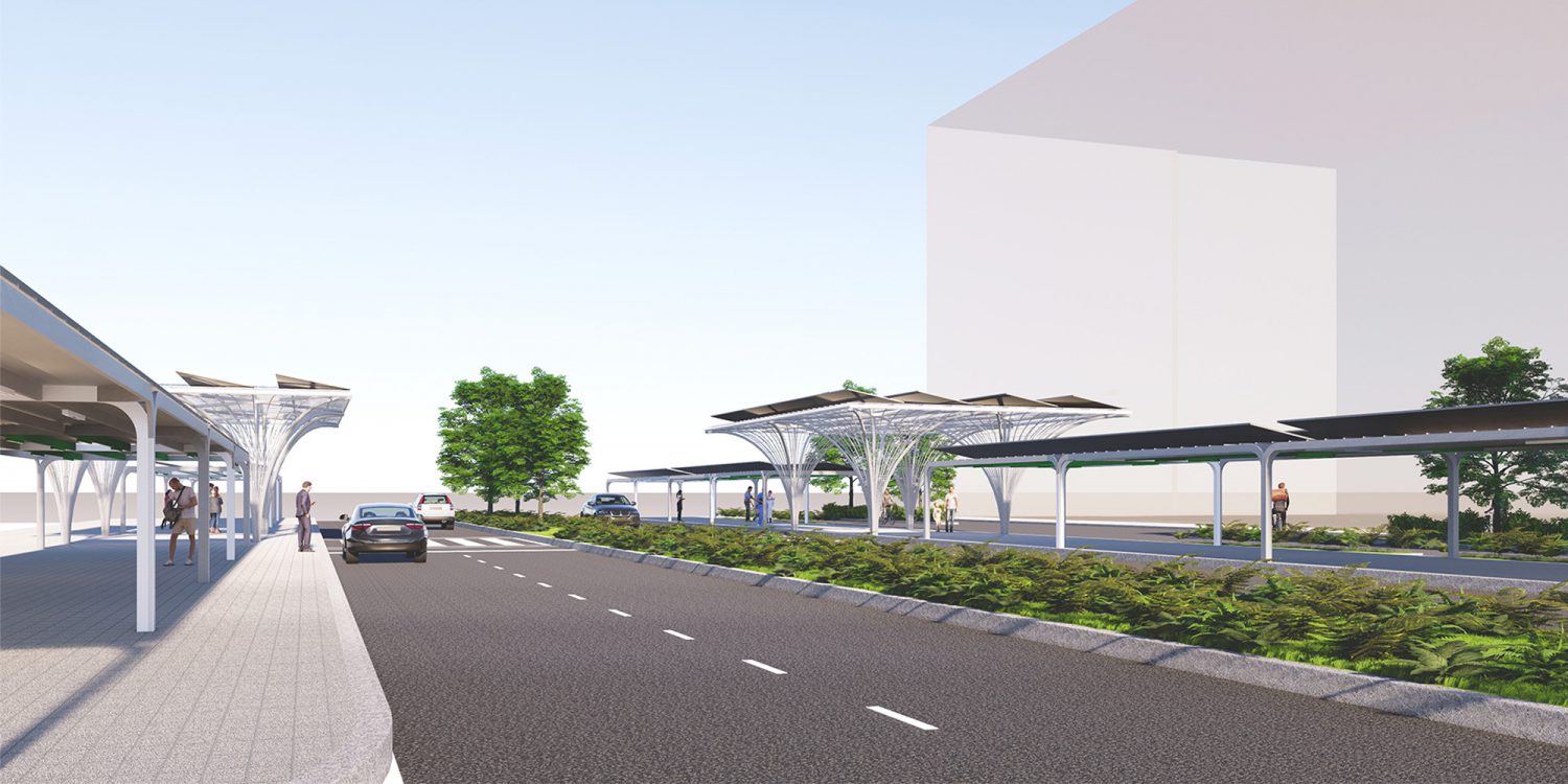 Rama Solar Cover Walkway | Openbox Group, Bangkok Architect